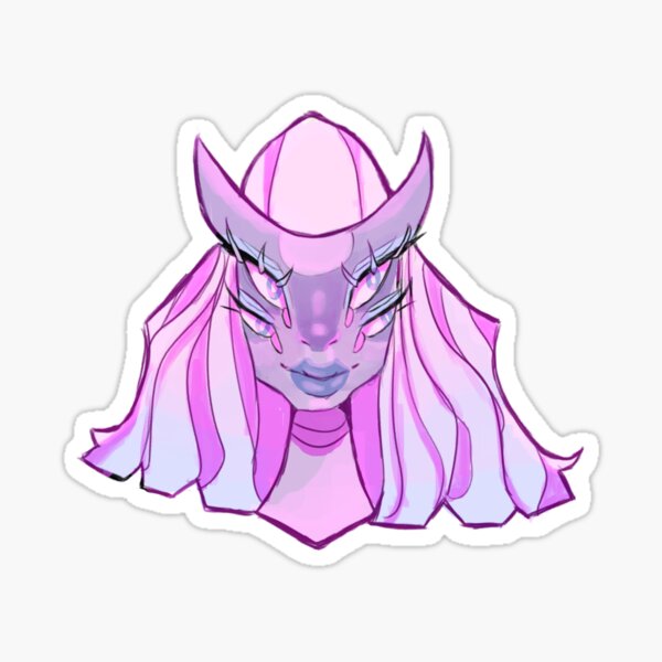 "Pink Alien" Sticker for Sale by lumithealien | Redbubble