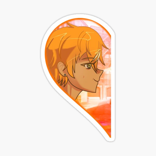 "Akito Shinonome Interchangeable Ship Sticker (Left)" Sticker for Sale ...