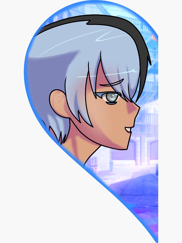 "Toya Aoyagi Interchangeable Ship Sticker (Left)" Sticker for Sale by ...