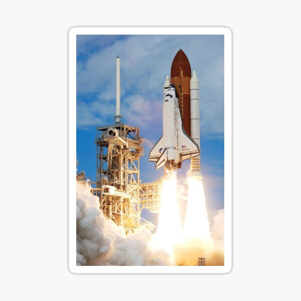 "Rocket Launch" Sticker for Sale by MoonStarsBubble | Redbubble
