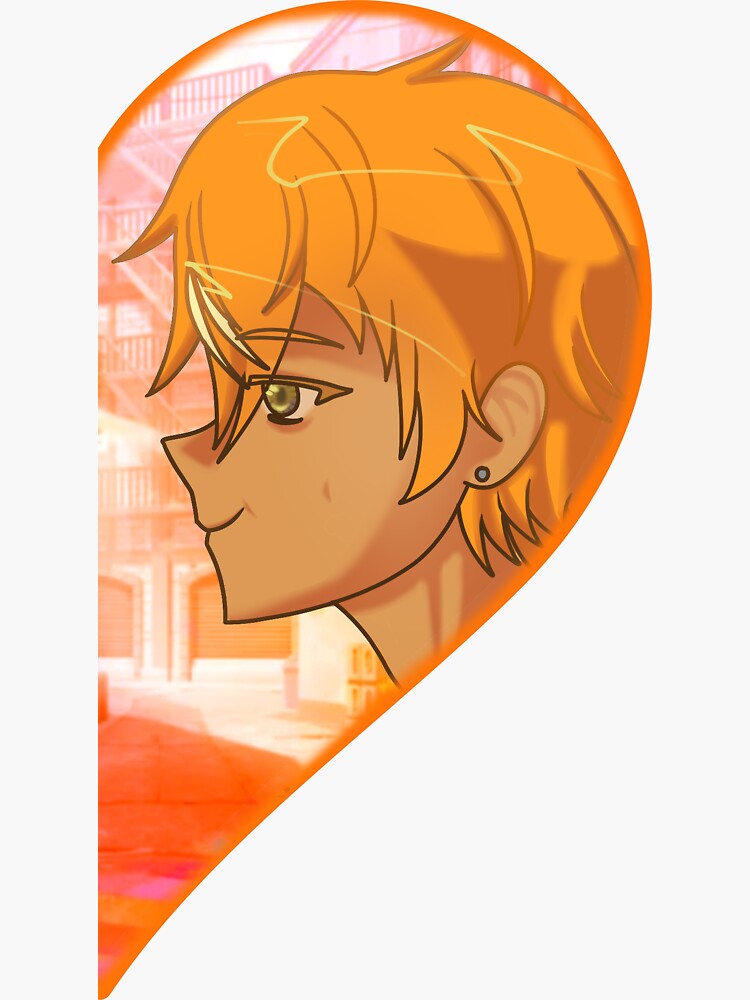 "Akito Shinonome Interchangeable Ship Sticker (Right)" Sticker for Sale ...