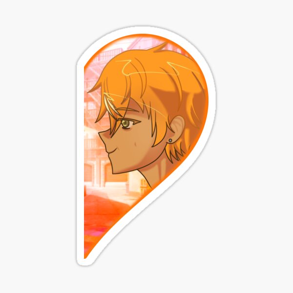 "Akito Shinonome Interchangeable Ship Sticker (Right)" Sticker for Sale ...