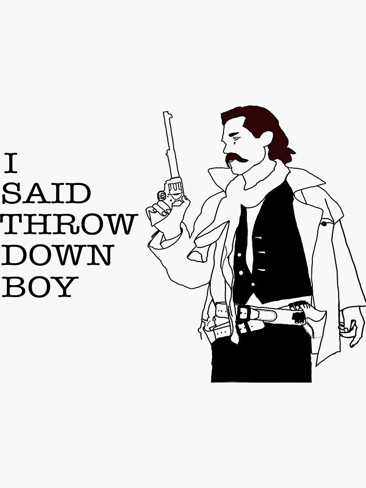 Wyatt Earp Sticker For Sale By Hannah Miller23 Redbubble