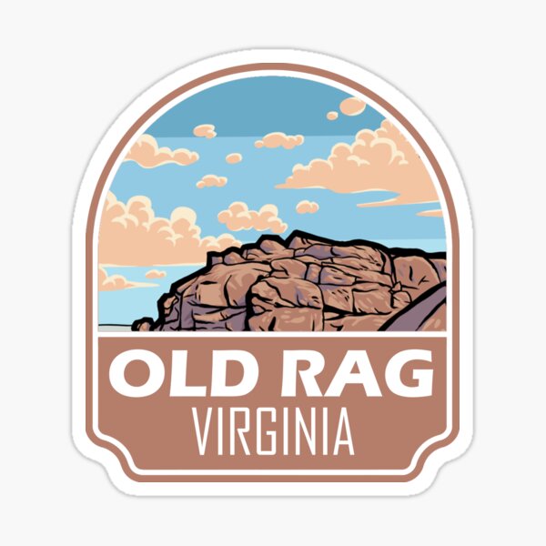 "old rag mountain virginia " Sticker for Sale by NABALEM | Redbubble