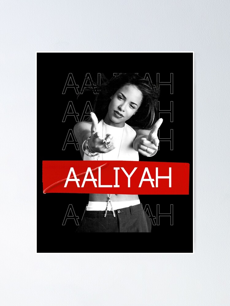 "Aaliyah Classic Rnb Icon" Poster for Sale by FreshDaily | Redbubble