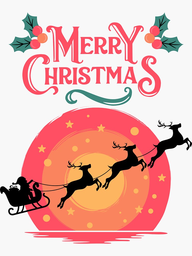 "winter times" Sticker for Sale by ChachiArts | Redbubble