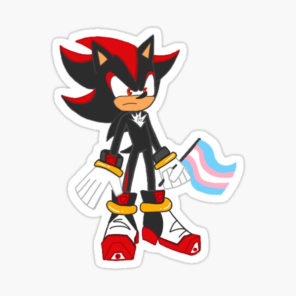 "Trans rights shadow 10 " Sticker for Sale by MidwestMindsett | Redbubble