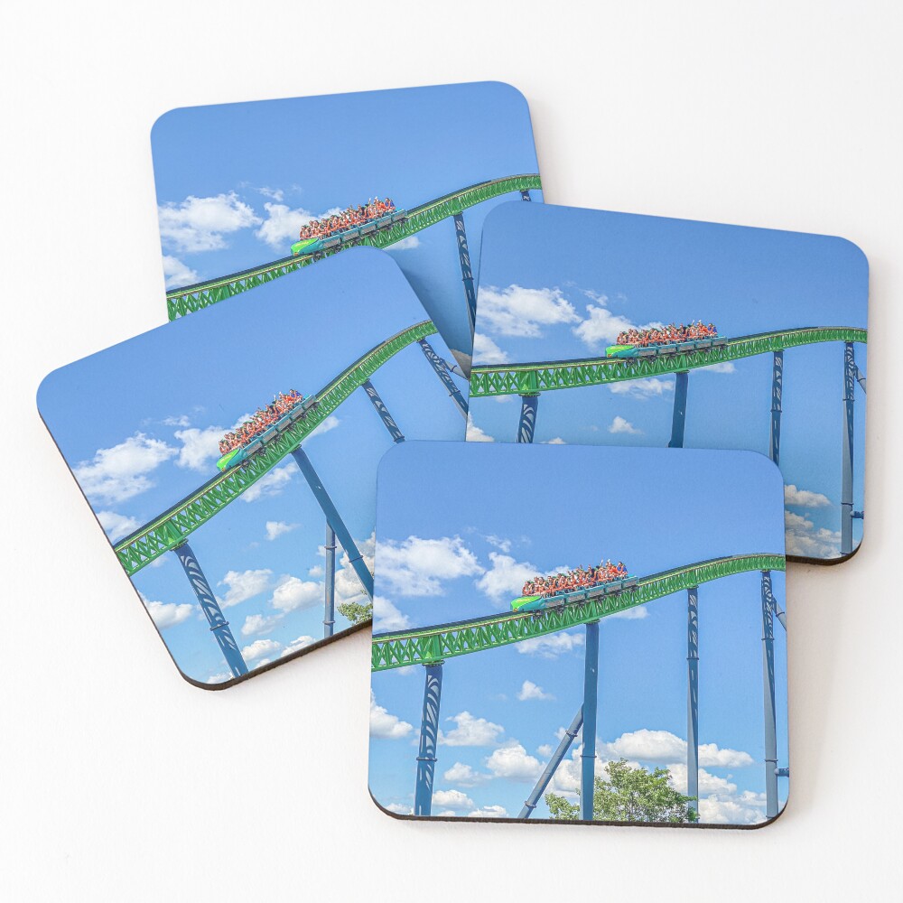 "Kingda Ka" Sticker for Sale by Crispcoasters | Redbubble