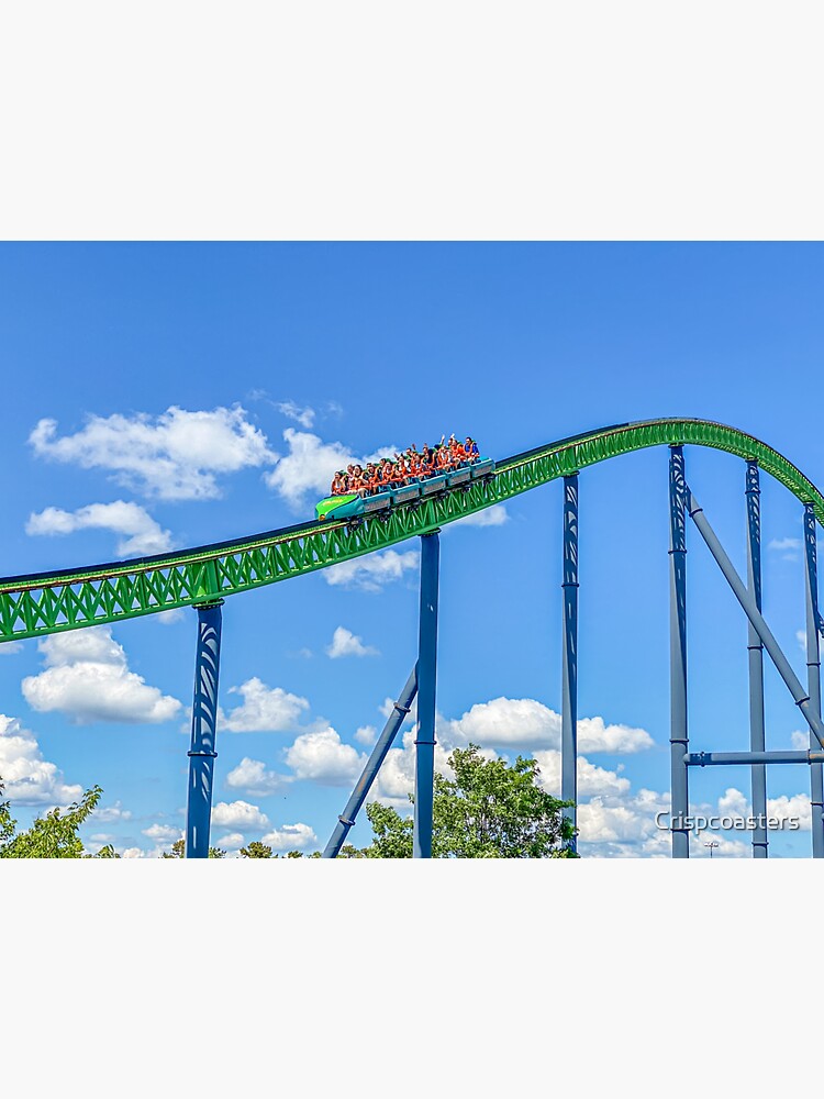"Kingda Ka" Sticker for Sale by Crispcoasters | Redbubble