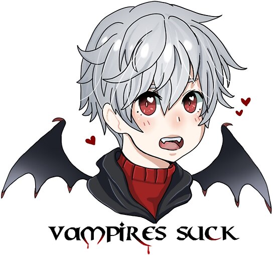 "Chibi Vampire Boy" Poster by Devious-Monster | Redbubble