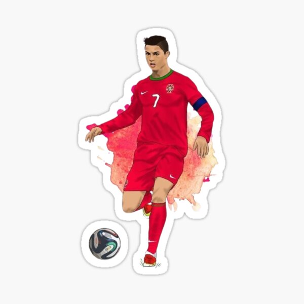 "CR7 Ronaldo" Sticker for Sale by Alselmi9 | Redbubble