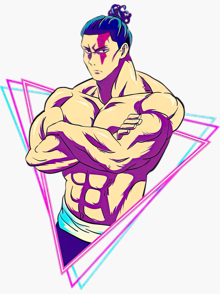 "Jujutsu Kaisen Aoi Todo" Sticker for Sale by ChelseaBarrine | Redbubble