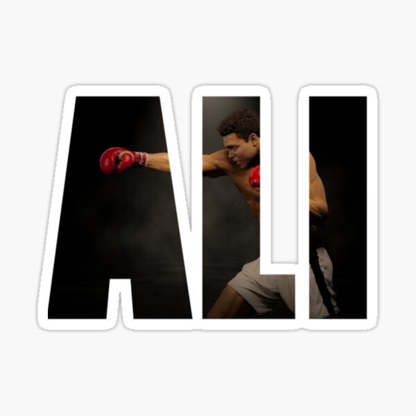 "Muhammad Ali" Sticker for Sale by artisroker | Redbubble