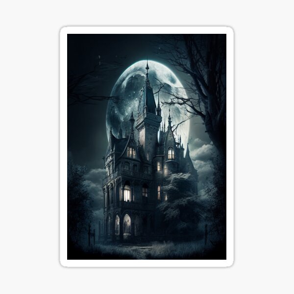 "Gothic Castle" Sticker for Sale by DalexMK | Redbubble