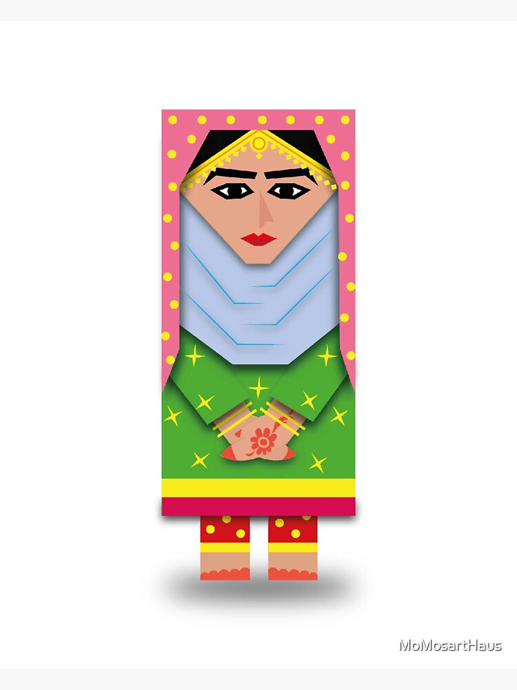 "Omani Girl" Sticker by MoMosartHaus | Redbubble