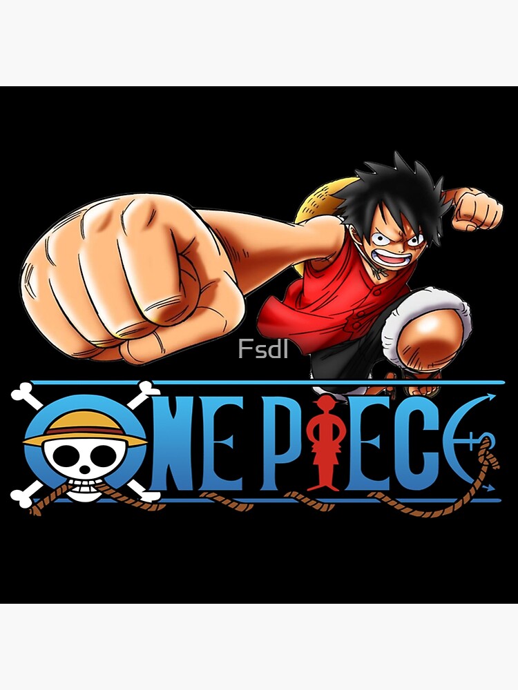 "One Piece - Rubber" Poster for Sale by Fsdl | Redbubble