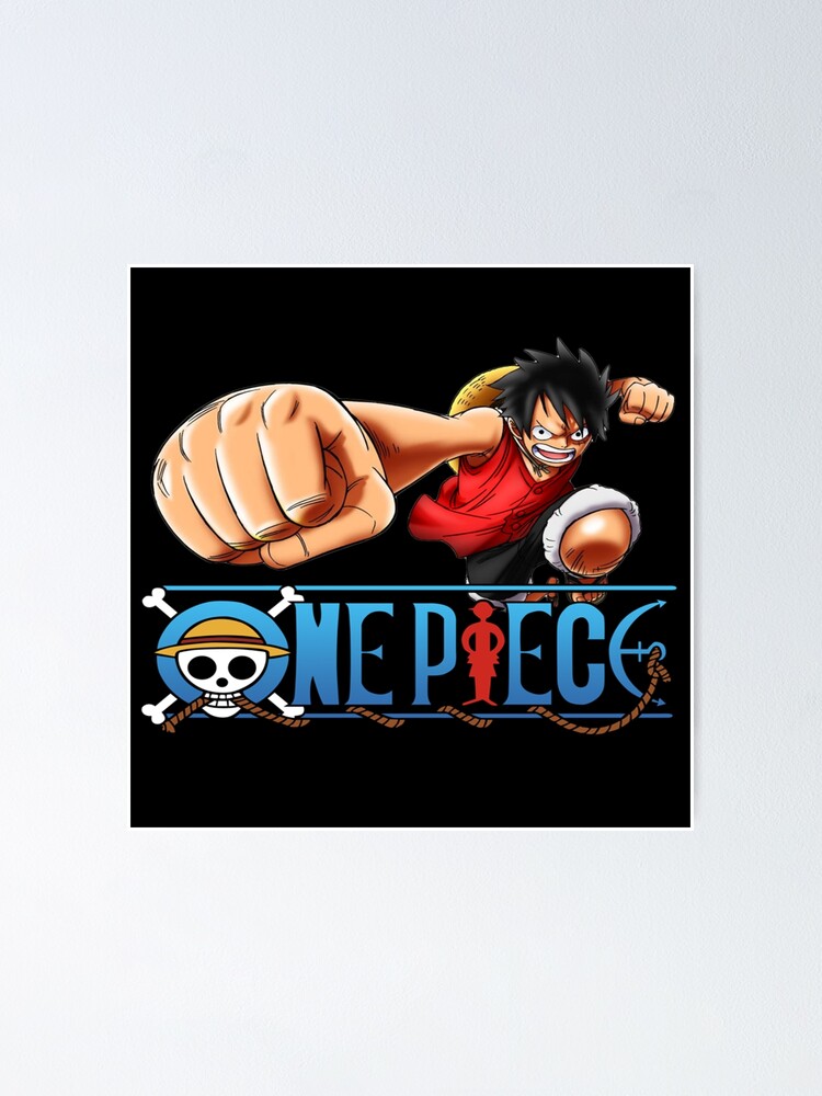 "One Piece - Rubber" Poster for Sale by Fsdl | Redbubble