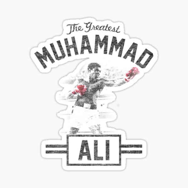 "Muhammad Ali" Sticker for Sale by asasoohoom | Redbubble