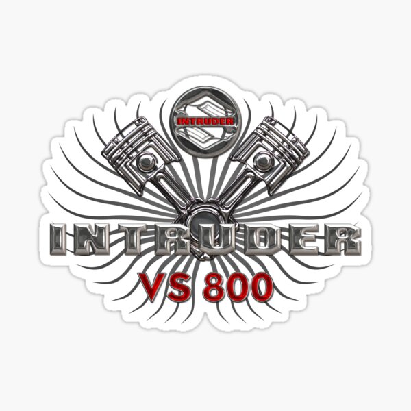 "VS 800 pistons 2" Sticker for Sale by Intruder-Motor | Redbubble