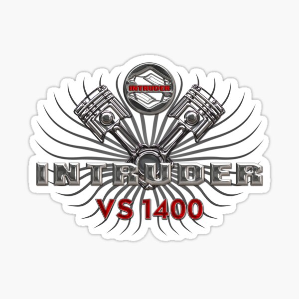 "VS 1400 pistons 2" Sticker for Sale by Intruder-Motor | Redbubble