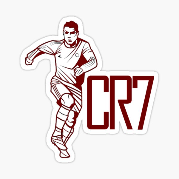 "CR7" Sticker for Sale by DreaMary | Redbubble