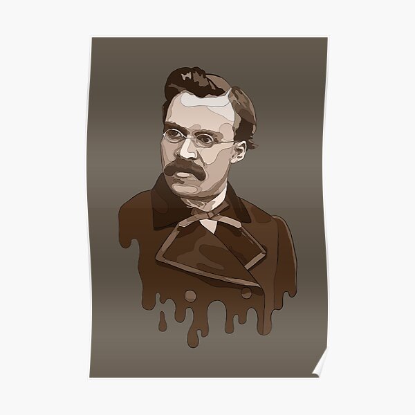 "Illustration of Friedrich Nietzsche - German philosopher, cultural ...