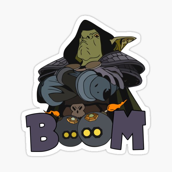 "Dr. Boom" Sticker for Sale by veismaria | Redbubble