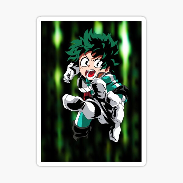 "Deku My Hero Academia" Sticker for Sale by VitrAlve | Redbubble
