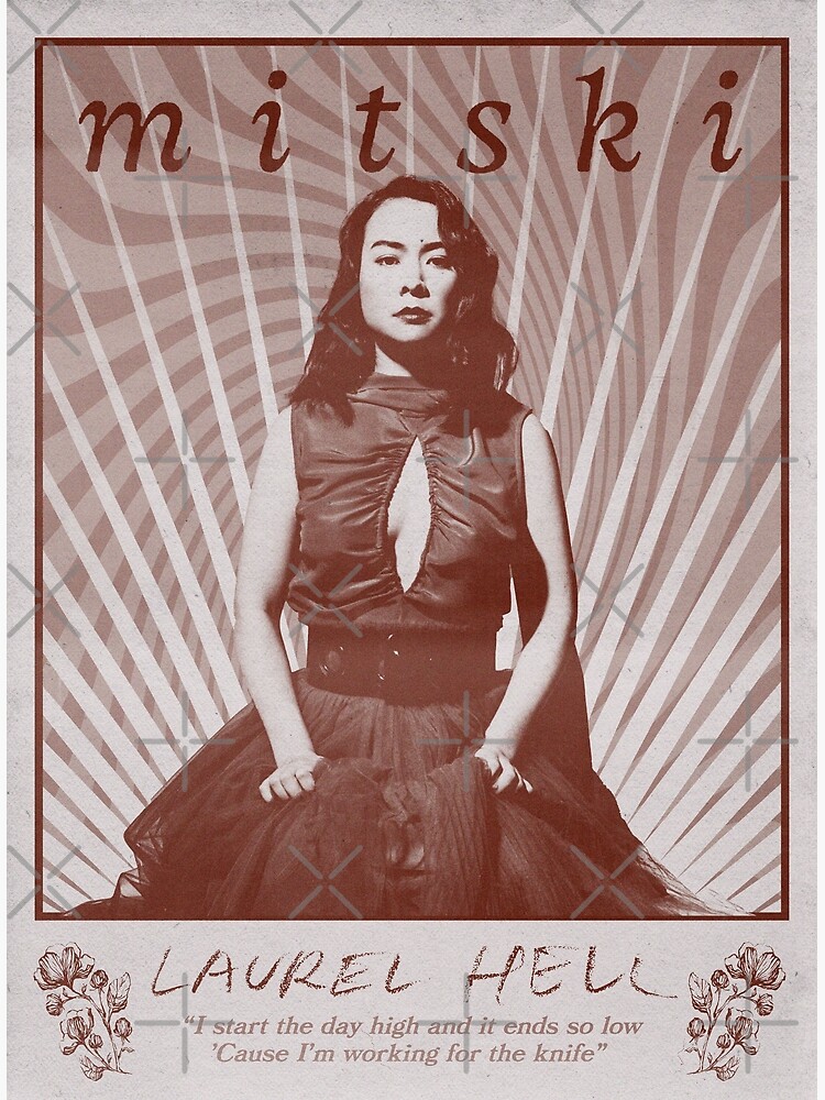 "Mitski Laurel Hell" Poster for Sale by lgsketches | Redbubble