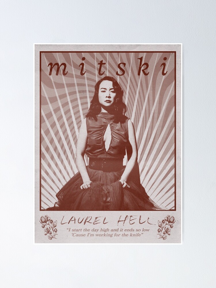"Mitski Laurel Hell" Poster for Sale by lgsketches | Redbubble