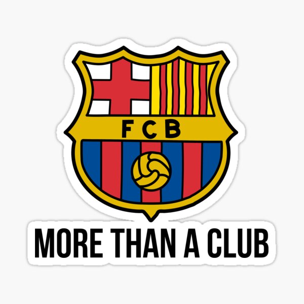 "FC Barcelona Premium Soccer Club" Sticker for Sale by OverNinthCloud ...