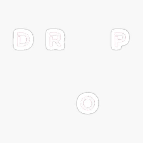"Drop" Sticker for Sale by for-HY | Redbubble