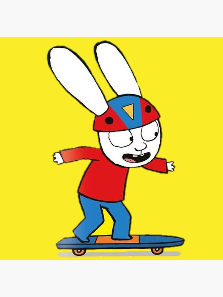 "fanny and cute Simon Rabbit - simon super rabbit" Poster for Sale by ...