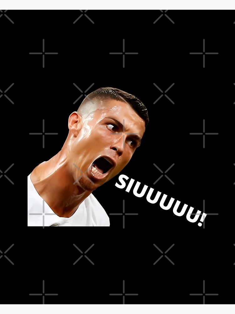 Lienzo «ronaldo, siiiuuuuu, portugal, cr7, siiiiii, mundial 2022, qatar ...
