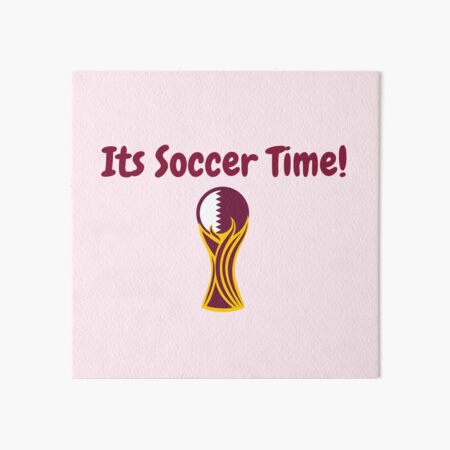 "fifa World Cup 2022 Qatar Trophy" Art Board Print for Sale by ...