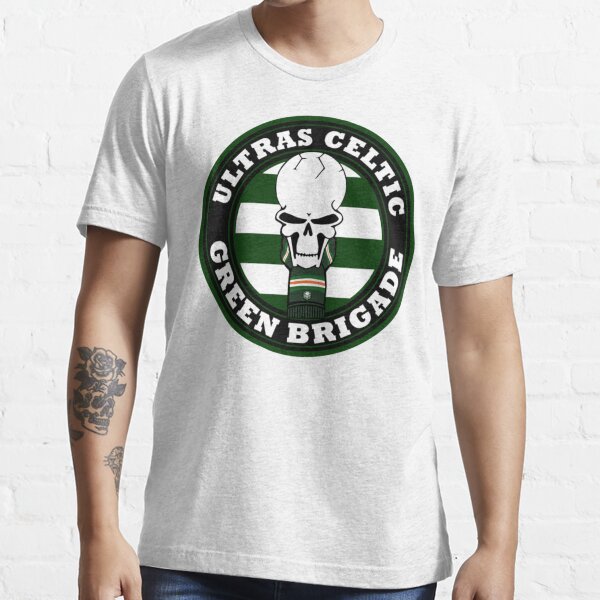 "Green Brigade ULTRAS -Celtic FC- " Essential T-Shirt for Sale by ...