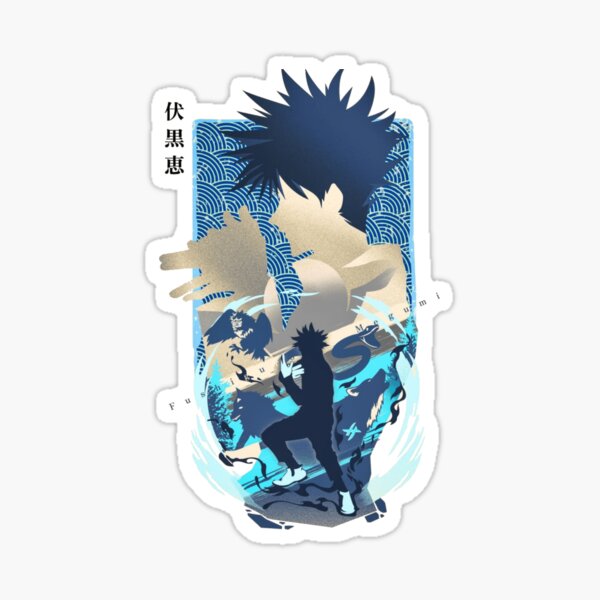 "Megumi fushiguro" Sticker for Sale by BATIF-X7 | Redbubble