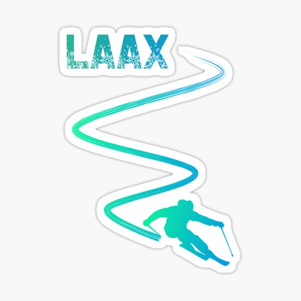 "Laax" Sticker for Sale by BerlinFIRE | Redbubble