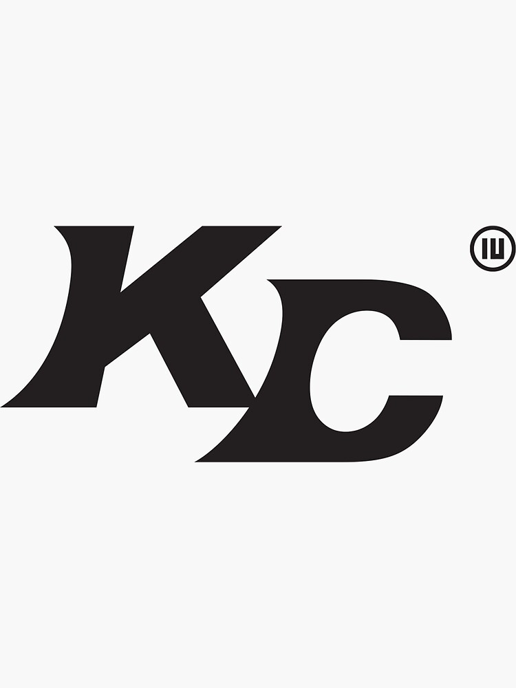 "KC - Initials You" Sticker for Sale by NorasetKunjara | Redbubble