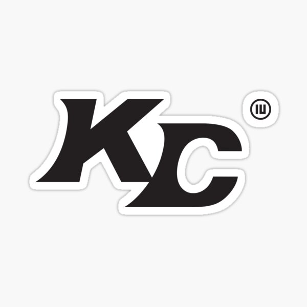 "KC - Initials You" Sticker for Sale by NorasetKunjara | Redbubble