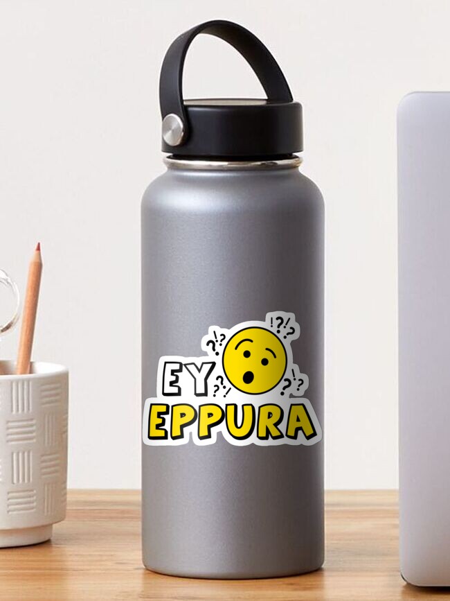 "Ey eppura tamil funny slogan " Sticker for Sale by arstudioz | Redbubble