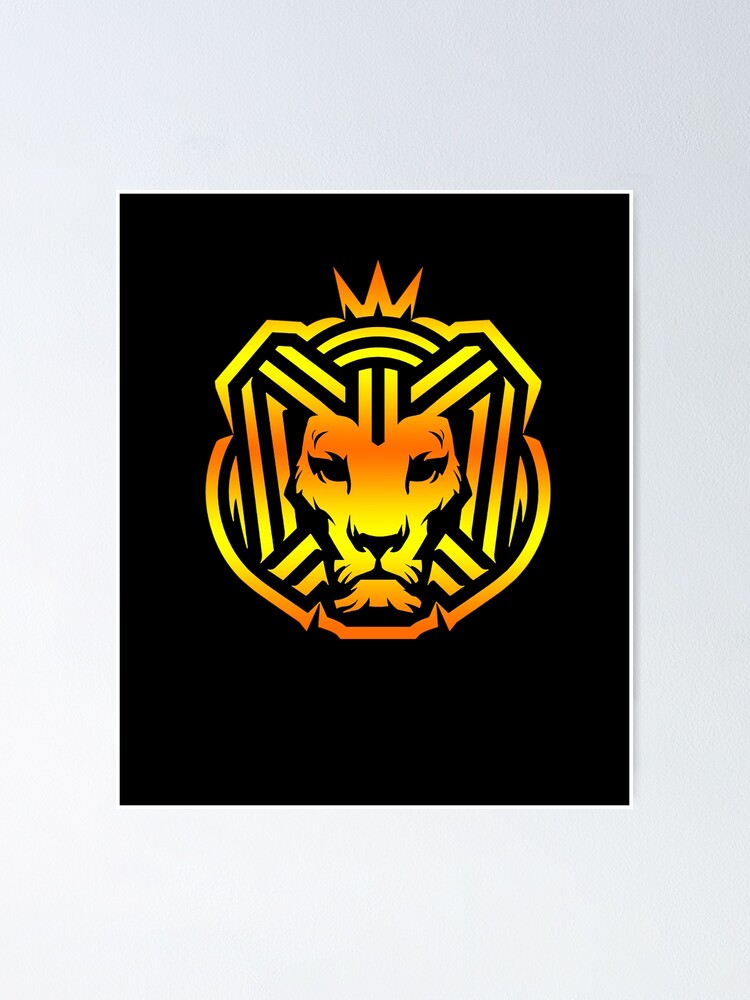 " cairokee band logo - كايروكي لوجو - lion face - golden lion" Poster ...