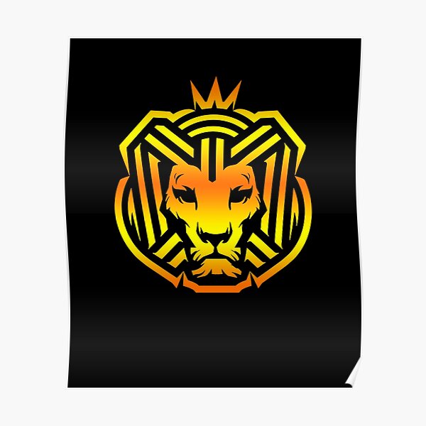 " cairokee band logo - كايروكي لوجو - lion face - golden lion" Poster ...