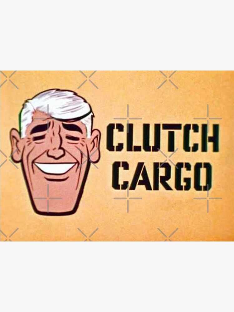 "Clutch Cargo" Sticker for Sale by AmericanPoison | Redbubble