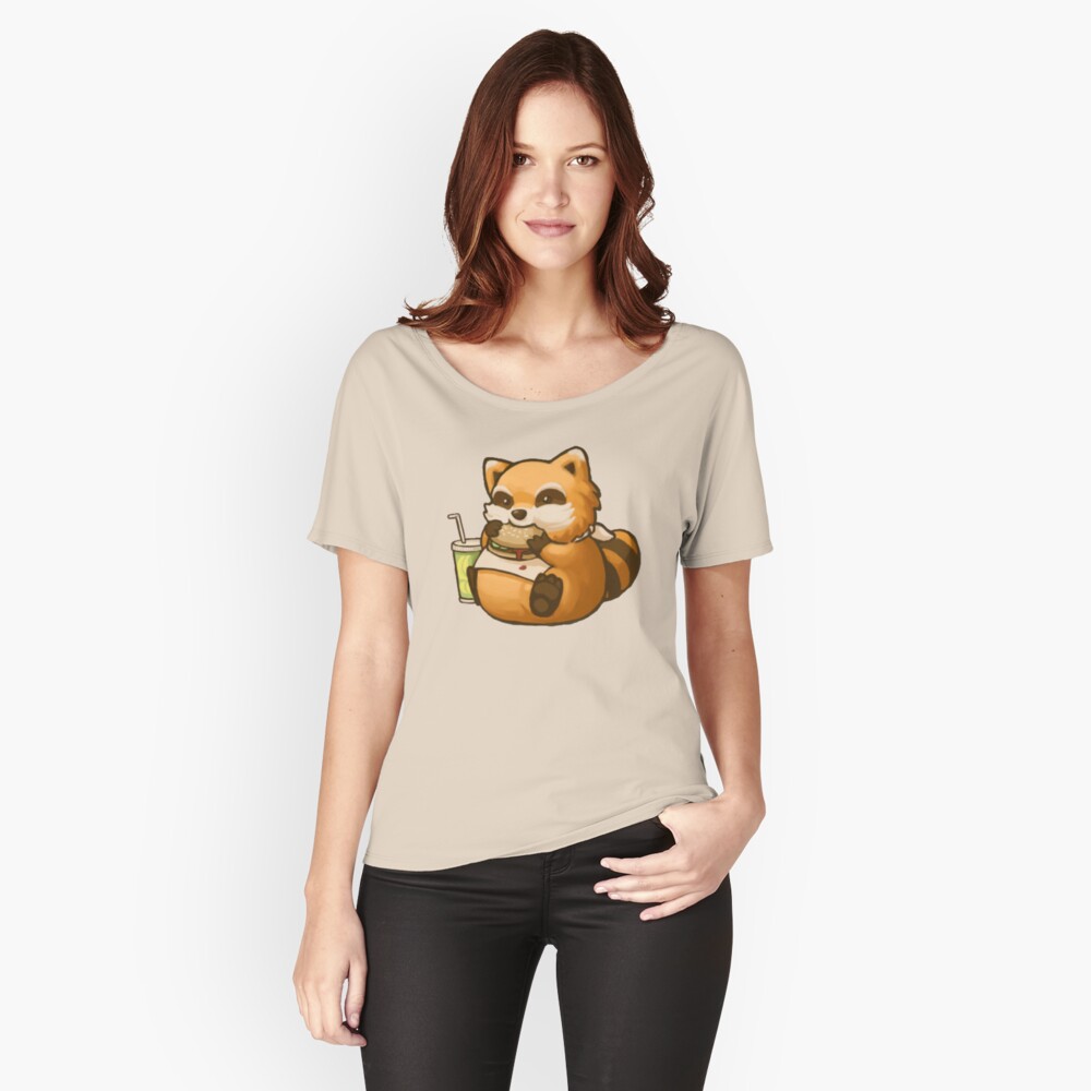 "Funny Fat Spiffo eating Burger" Essential T-Shirt for Sale by ...