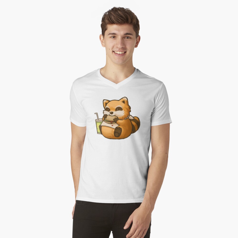 "Funny Fat Spiffo eating Burger" Essential T-Shirt for Sale by ...