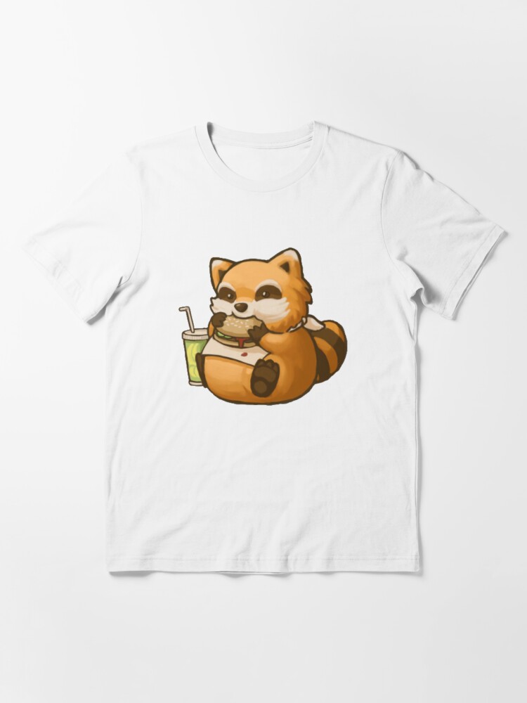 "Funny Fat Spiffo eating Burger" Essential T-Shirt for Sale by ...