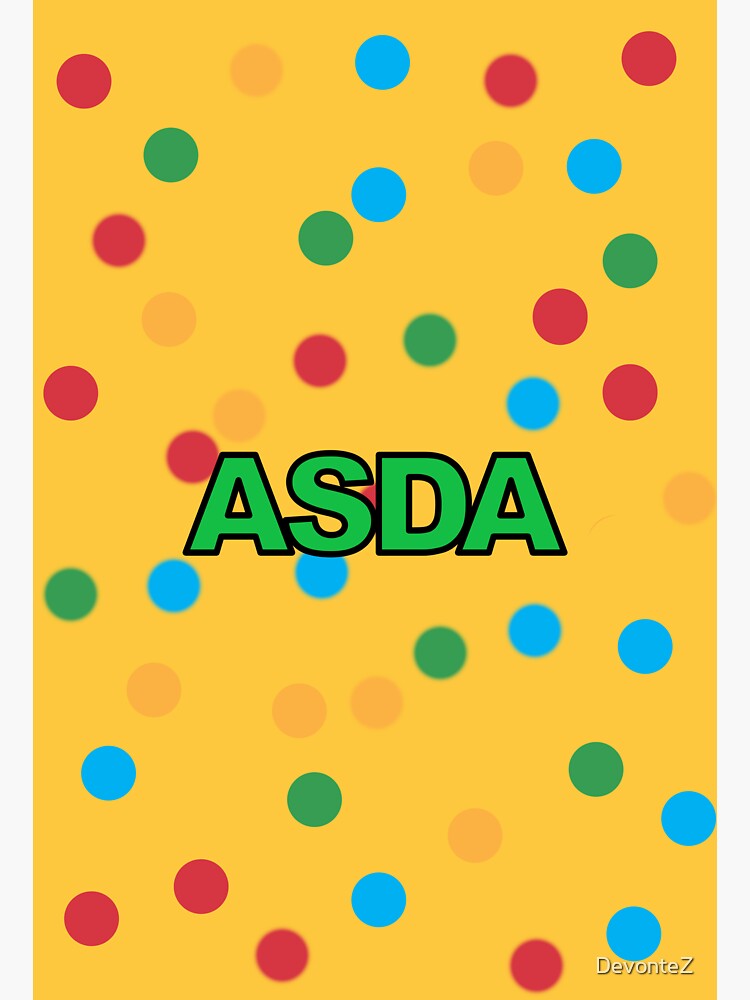 "Pudsey Asda" Sticker for Sale by DevonteZ | Redbubble