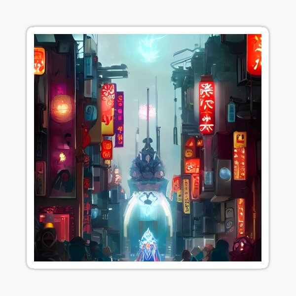 "Tokyo Neon - Night Scenario Royal" Sticker for Sale by Trendy-Now ...