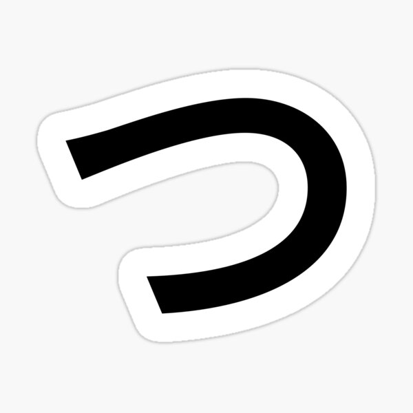 "Japanese hiragana - つ (tu/tsu)" Sticker for Sale by Ashious | Redbubble